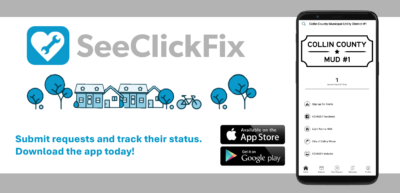 NEW CUSTOMER SERVICE PORTAL – SEE.CLICK.FIX. – CC MUD No. 1